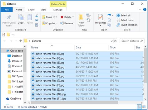 Easy Ways To Batch Rename Multiple Files In Windows MiniTool Partition Wizard