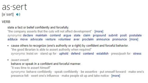 Bills Big Word Of The Day Assert The Joy Fm Contemporary Christian Music Christian Radio