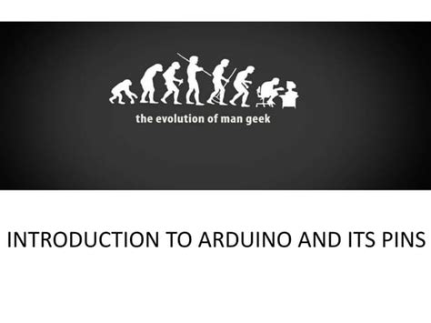 Arduino For Beginners Introduction To Arduino Presentation