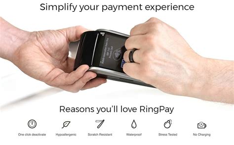 McLEAR [Official Store] RingPay - Contactless Payment Smart Ring/No ...