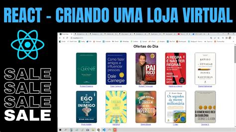 crie a sua primeira loja virtual com javascript html css react e