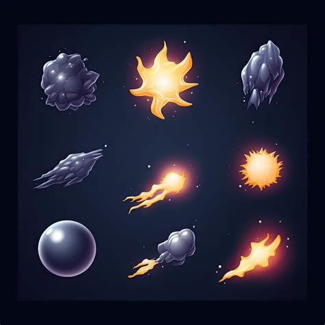 Imágenes De Asteroide Sprite Descarga Gratuita En Freepik