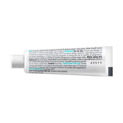 Buy Difflam Anti Inflammatory Mouth Gel G Online At Chemist Warehouse