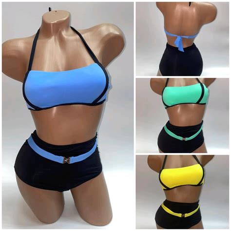 Купальник топом купальник ретро плавки купальник высокие плавки — цена 490 грн в каталоге