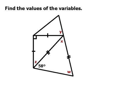 ISOSCELES TRIANGLES V Parts Of An Isosceles Triangle