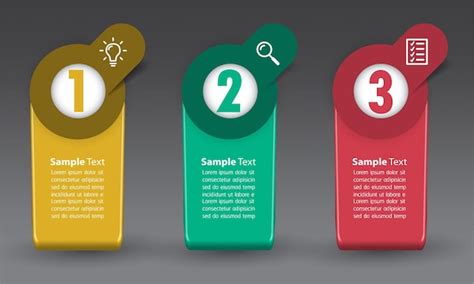 현대 텍스트 상자 템플릿 인포 그래픽 배너 프리미엄 벡터