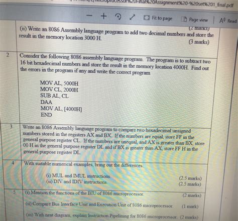 Microprocessor 8086 Lab Programs