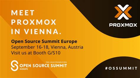 proxmox server solutions on linkedin ossummit ossummit linux proxmox vienna opensource