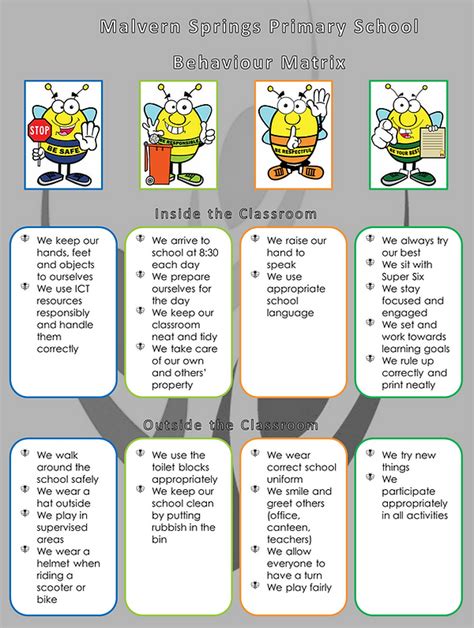 Positive Behaviour Support Pbs Malvern Springs Prim