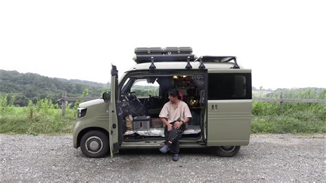 1畳の車で1杯のお茶を愉しむN VANバンライファー車城生活私が車に住む理由第2話 YouTube