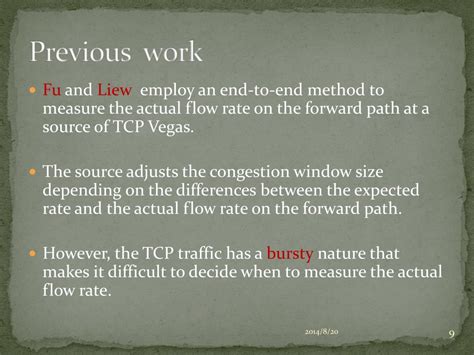 Ppt Design And Performance Evaluation Of An Improved Tcp Congestion
