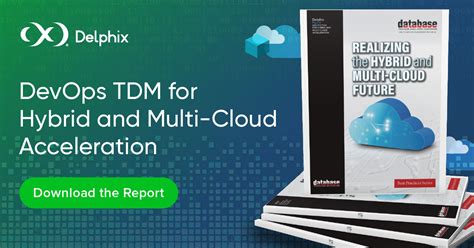 Devops Tdm For Hybrid And Multicloud Acceleration Delphix By Perforce