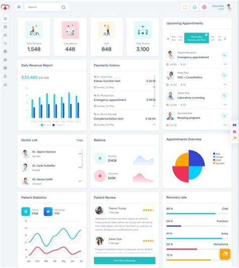 Medical Dashboard UI Kit Webapp Bootstrap 5 Admin Template Rhythm