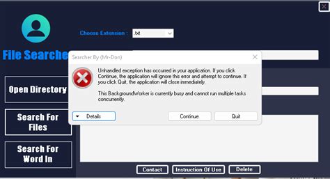 This Backgroundworker Is Currently Busy And Cannot Run Multiple Tasks