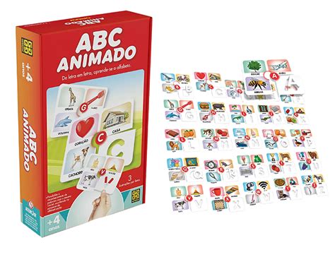 Jogo Abc Animado Grow Alternativa Brinquedos Alternativa Brinquedos Especialista Em
