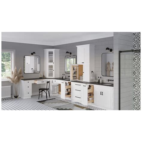 Cooper 24″ Vanity Sink Base 2 Doors 1 False Front In White Cwh Vsb24