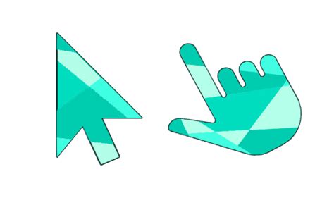 cursor custom cursor emerald theme for chrome cursor space