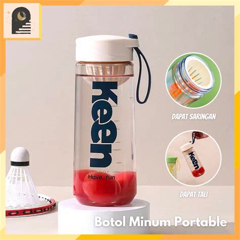 Jual Eitherid Botol Minum Portable Olahraga Kantor Sekolah 650ml Dengan Sedotan Anti Tumpah 0