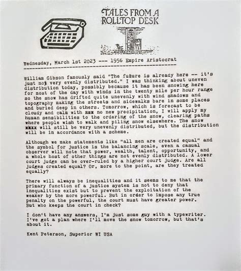 Seldom Speedy Unevenly Distributed