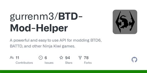Btd Mod Helperbloonstd6 Mod Helpercsprojdotsettings At Master · Gurrenm3btd Mod Helper · Github