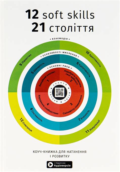 Книга 12 Soft Skills 21 століття Коуч книжка для натхнення і розвитку