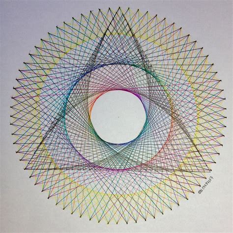 String Art Square 72 Photo
