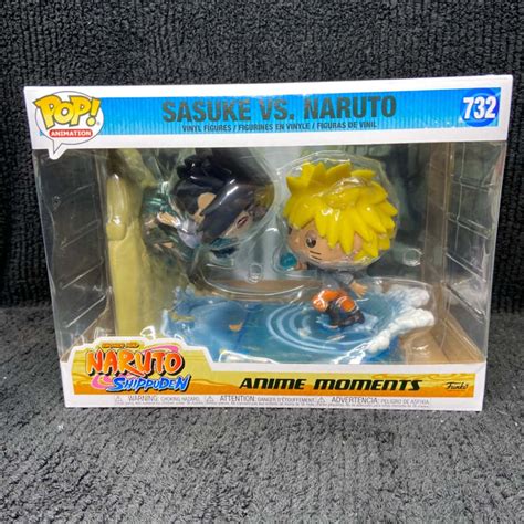 Naruto Shippuden Anime Moments Naruto Vs Sasuke Pop Funko 732 S
