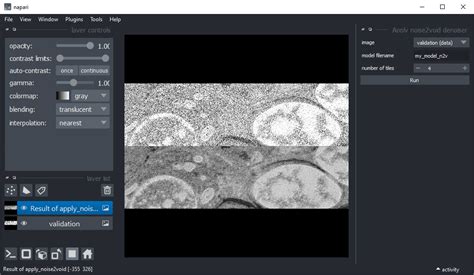 Interoperability With Napari Workflows Napari Assistant · Issue 6 · Juglab Napari N2v · Github