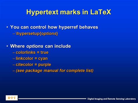 Digital Imaging And Remote Sensing Laboratory R I TR I TR I TR I T R I TR I TR I TR I T Creating