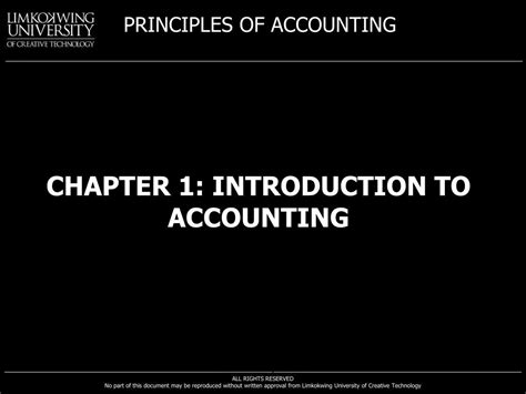 Ppt Chapter 1 Introduction To Accounting Powerpoint Presentation Free Download Id 3905109