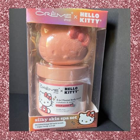 Hello Kitty Bath And Body Crme Shop X Hello Kitty Spa Set Duo Body