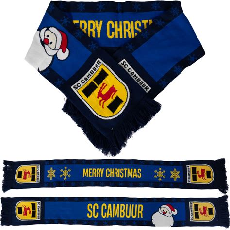 Sc Cambuur Kerstsjaal Voetbalshop Nl