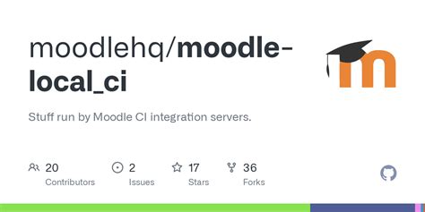 Github Moodlehqmoodle Localci Stuff Run By Moodle Ci Integration Servers