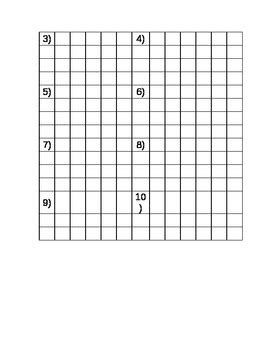 Adding And Subtracting Decimals Quiz Using Graph Paper By Michael Southwell