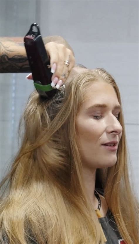 Pin By Buster Jones On Cut3 Forced Haircut Shaved Hair Women Buzzed