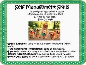 IB PYP Self Management Skills Task Cards Management Skills Problem Solving Strategies Task Cards