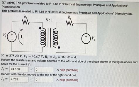 Solved 17 Points This Problem Is Related To P15 66 In