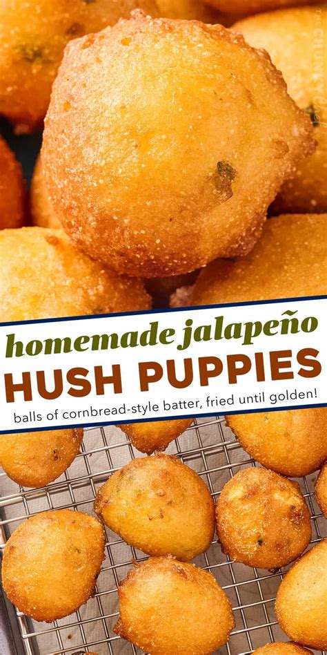 Homemade Jalapeño Hush Puppies Hush Puppies Recipe With Corn Hush