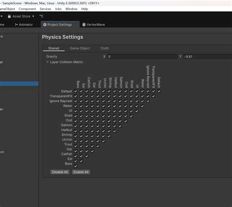 Physics Layers Ui Regression In Unity 6 Unity Engine Unity Discussions