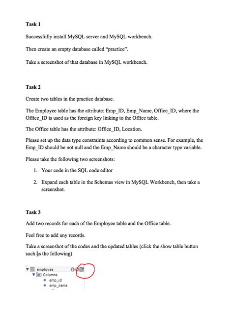 Solved Task 1 Successfully Install Mysql Server And Mysql