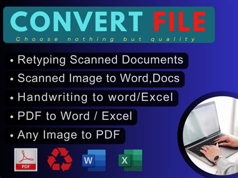 Pdf Or Data Conversion Service Image To Word Handwriting To Word Upwork