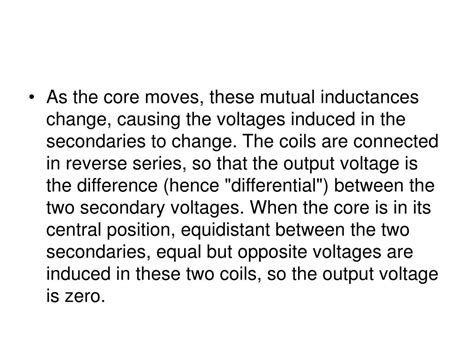 PPT Linear Variable Differential Transducer LVDT PowerPoint
