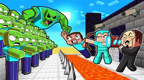 Zombie APOCALYPSE Build To Survive NOOB Vs PRO Vs HACKER YouTube