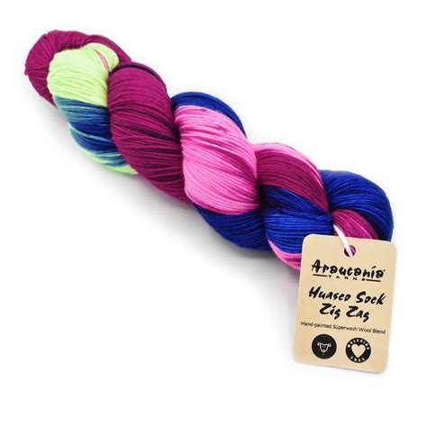 Araucania Huasco Sock Zig Zag Yarn Trader