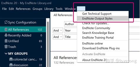 Endnote如何插入投稿杂志的参考文献格式 知乎