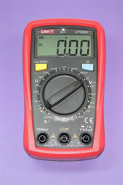 Мультиметр Uni T Ut33d купить на Ozon по низкой цене 630904946