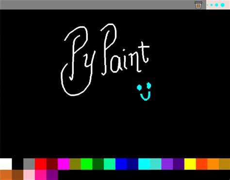 Github Saiteja Pypaint A Paint Application Made Using Pygame