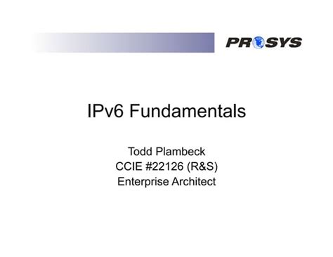 Ipv6 Fundamentals Pdf