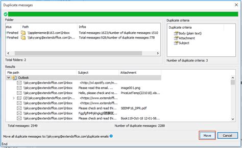 Quickly Delete Or Remove Duplicate Emails In Outlook