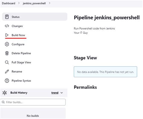 Run A Powershell Script In A Jenkins Pipeline Your It Guy Blog